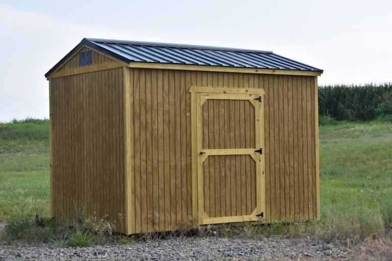 Side Utility Buildings for Sale or Rent to Own - Double E Portable ...